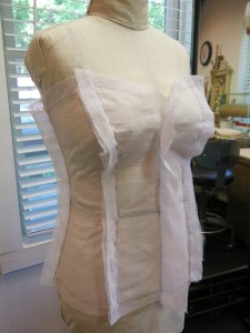 Birth of a Bustier - Brooks Ann Camper Bespoke Sewing