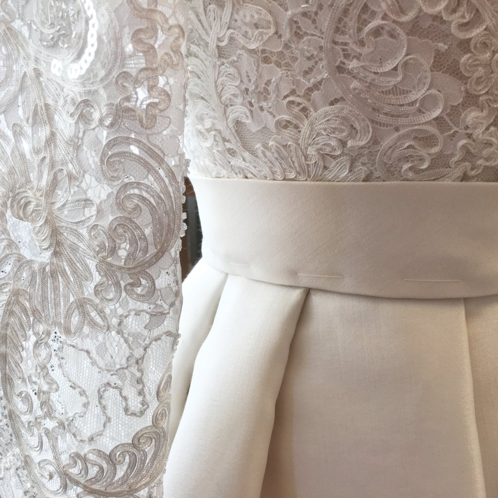 Deborah's Lace Top and Final Fitting - Brooks Ann Camper Bespoke Sewing